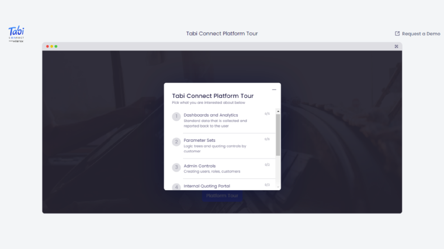 Tabi Connect Platform Tour - Tabi Connect